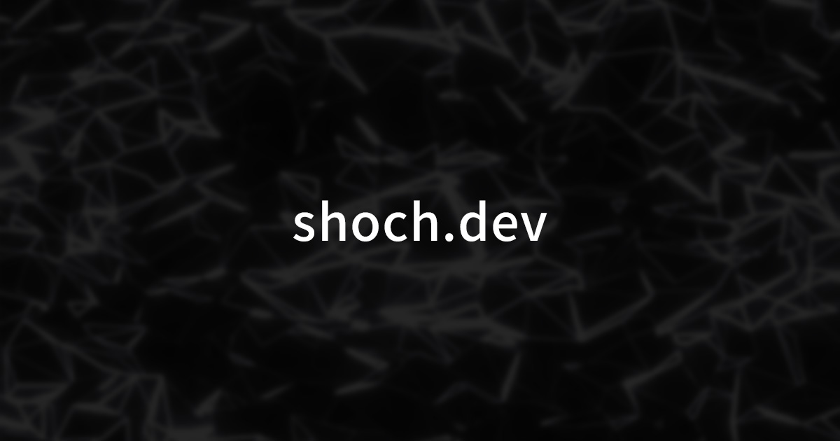 shoch.dev